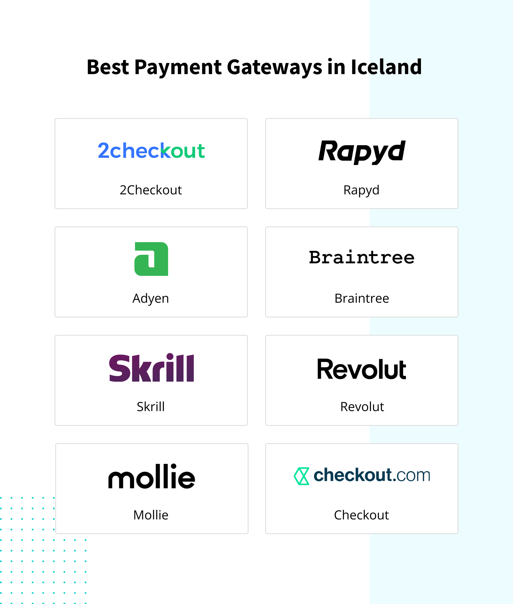 Top 8 Payment Gateways in Iceland That You Need to Know